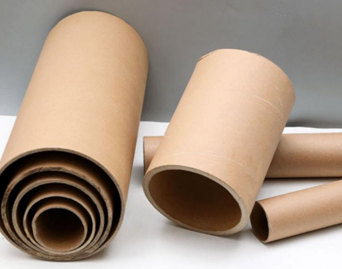 Dia 16mm Kraft Paper Canister Litho CMYK Paper Cylinder Packaging