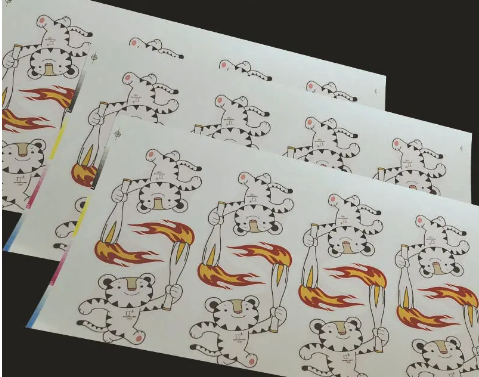 Offset Printing Label Stickers Pantone Vinyl Industrial Sticker Printing